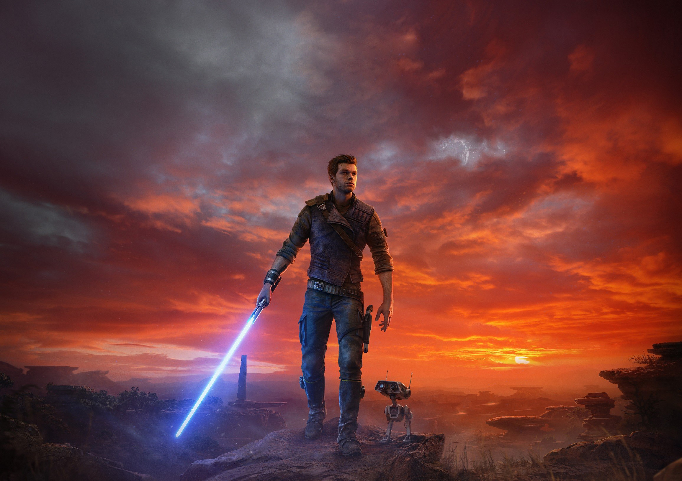 Red Lightsaber Fallen Order