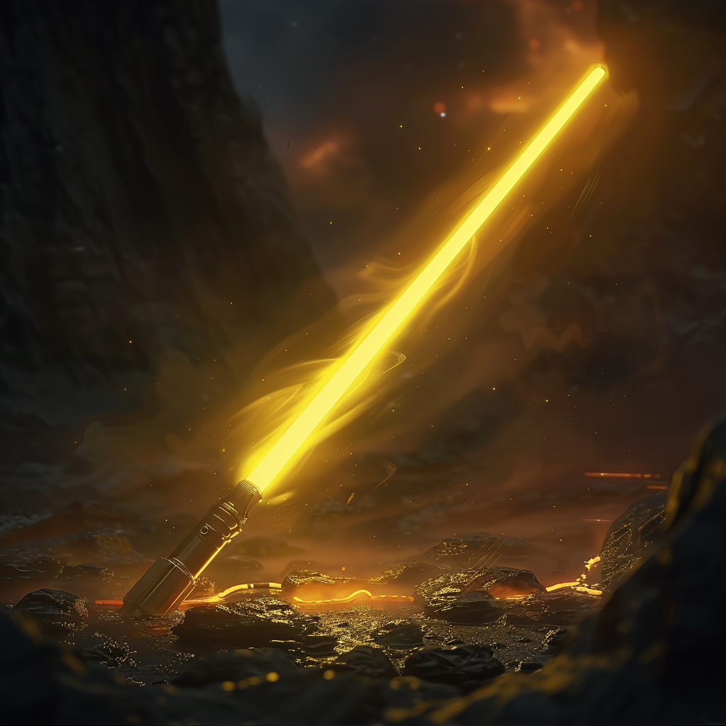 The Origin and Symbolism of the White Lightsaber in Star Wars Lore