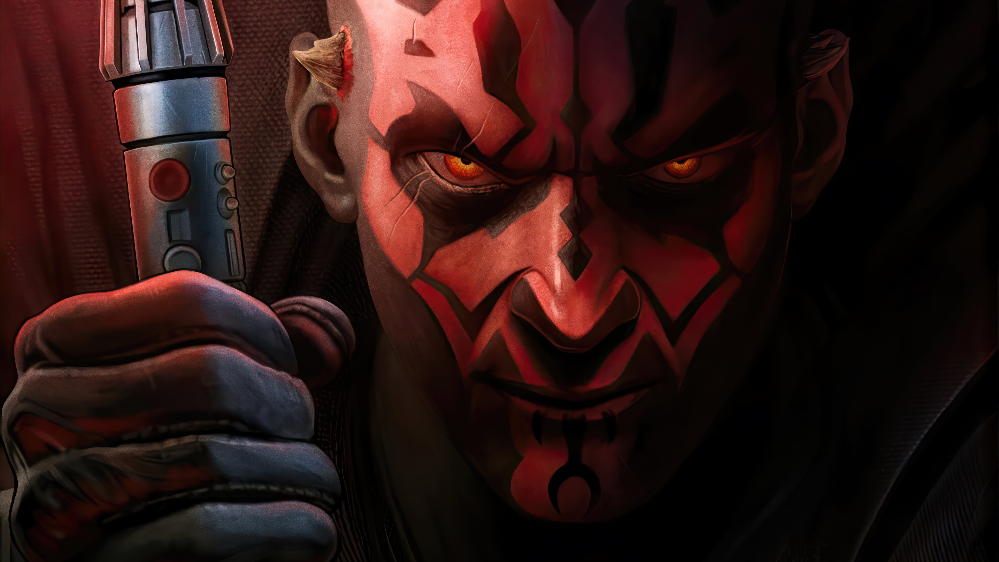 Darth Maul's Lightsaber: The Power of the Dark Side